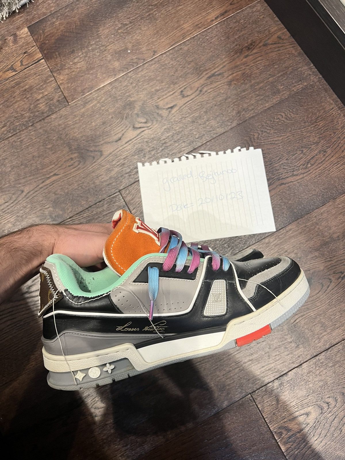 Louis Vuitton Louis Vuitton upcycled Virgil trainer | Grailed
