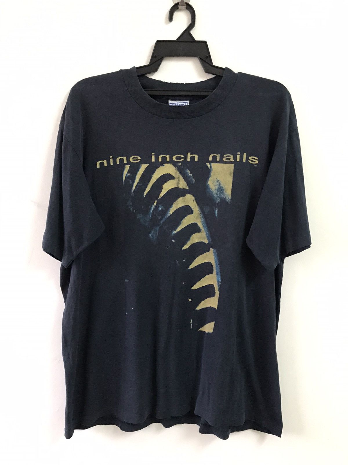 Band Tees × Hype × Vintage Vintage Nine Inch Nails “Now Im Nothing” T ...