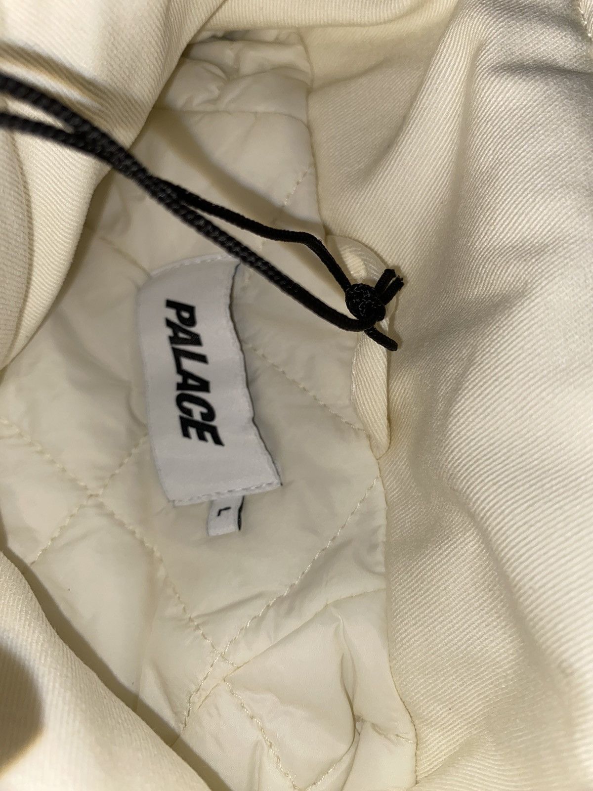 Palace Palace Rally Team Jacket Off White | Grailed