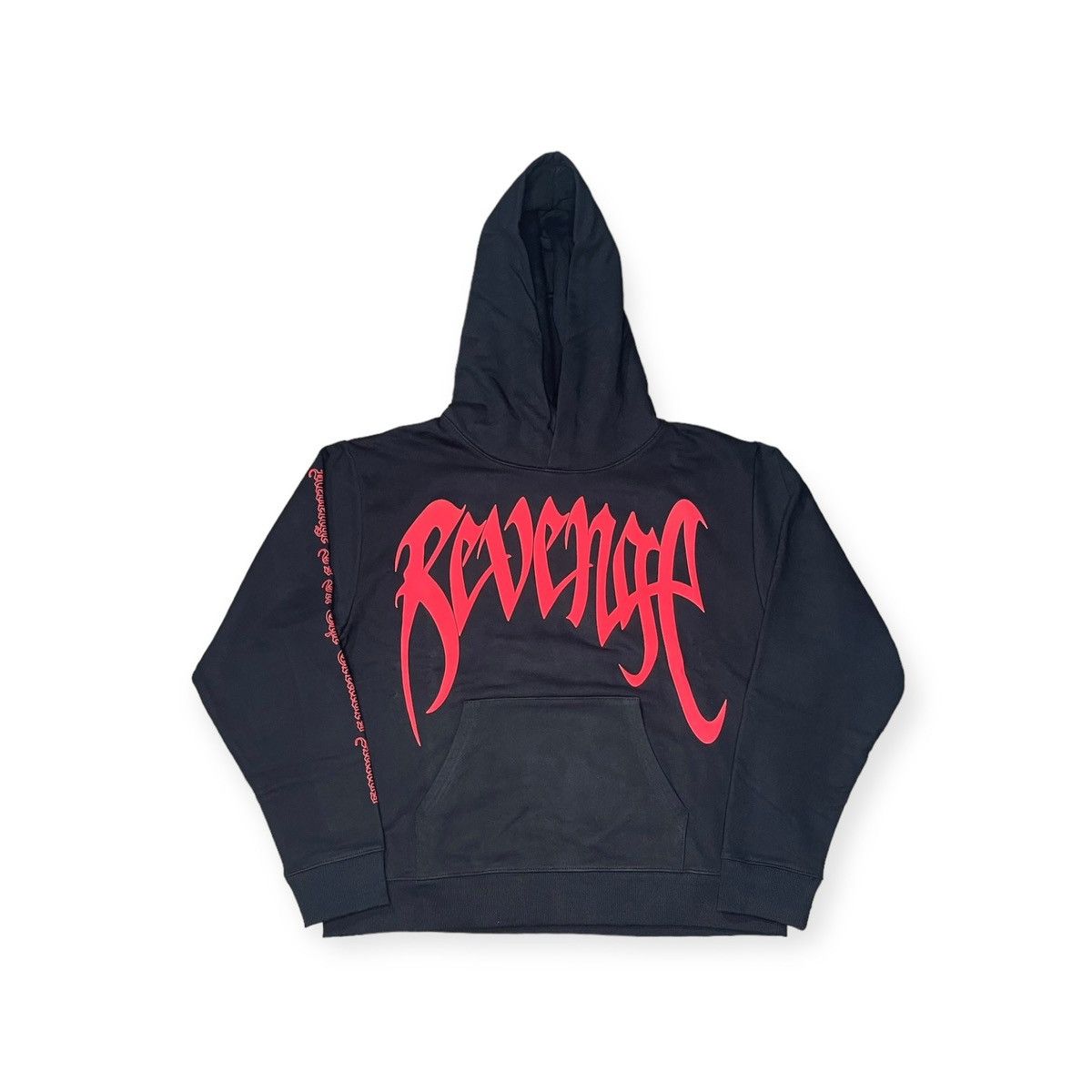 Revenge REVENGE X KILL HOODIE BLACK/RED | Grailed