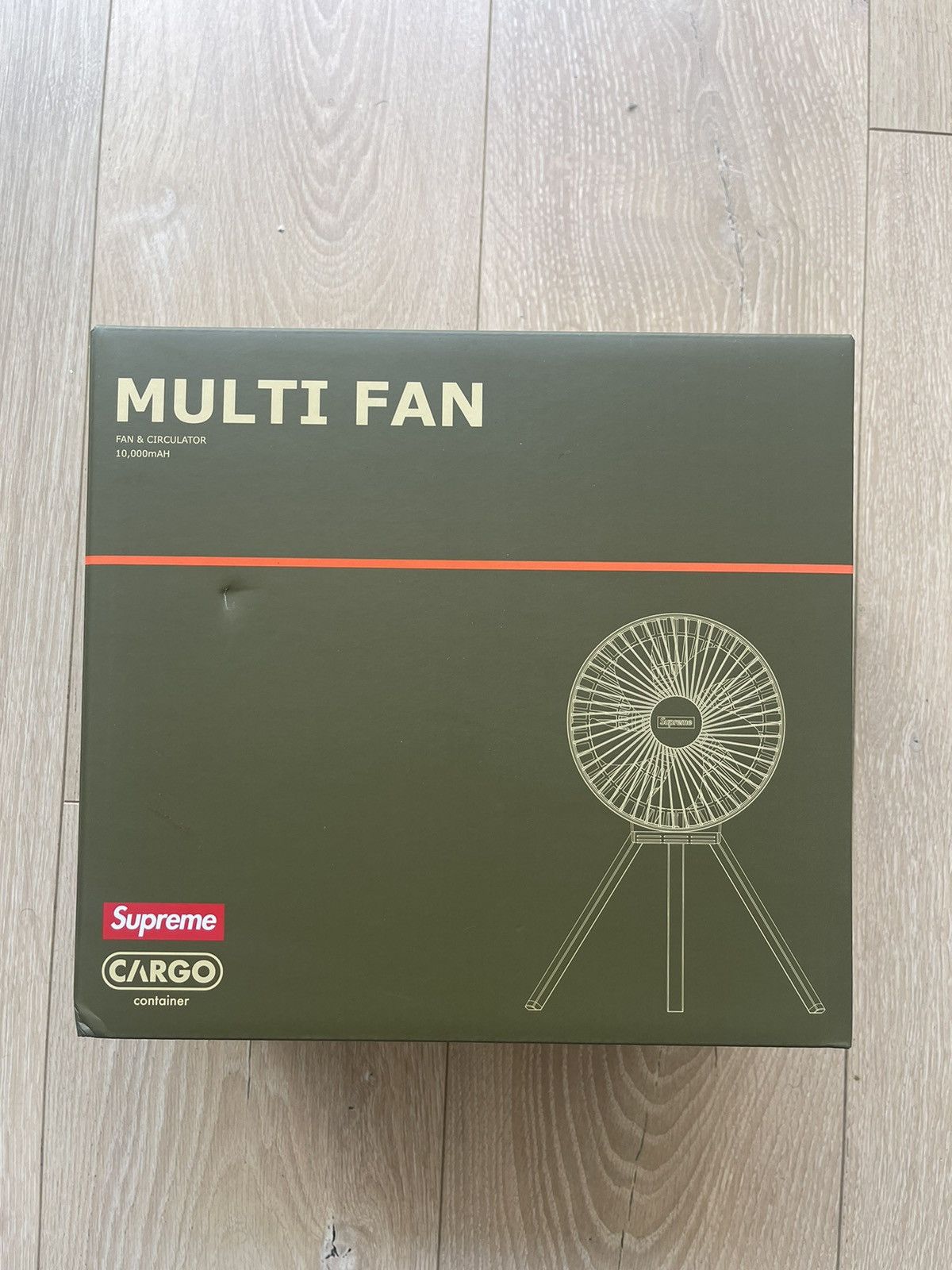 Streetwear × Supreme Supreme Cargo Container Electric Fan | Grailed