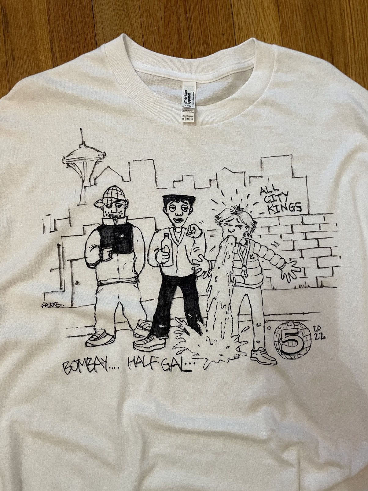 Custom Channel 5 Cartoon/Tour Merch 2022 1/1 ALL CITY KINGS | Grailed