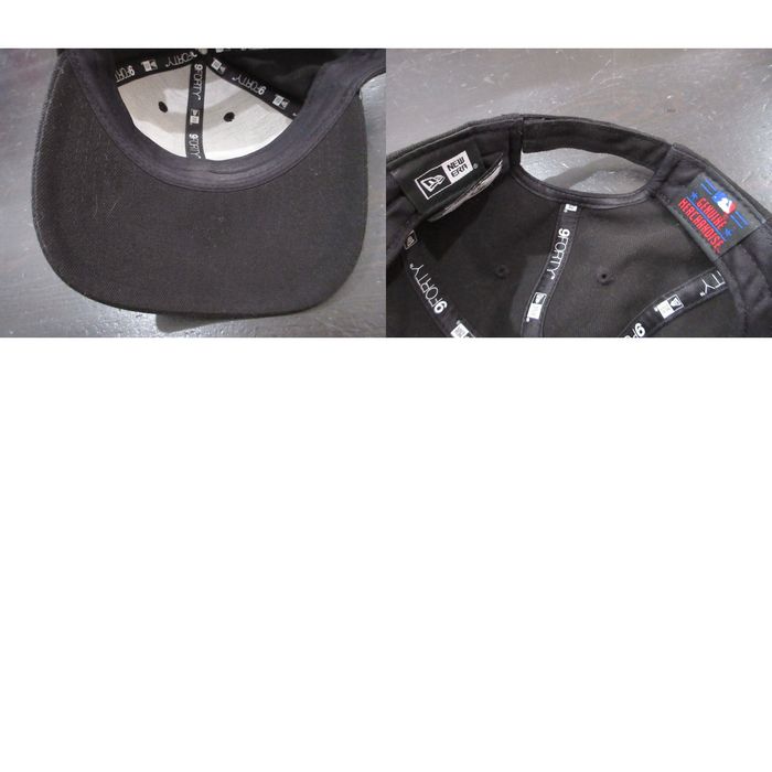 New Era Baseball Hat Cap Strap Back Black Red MLB Fan Fest New Era Mens ...