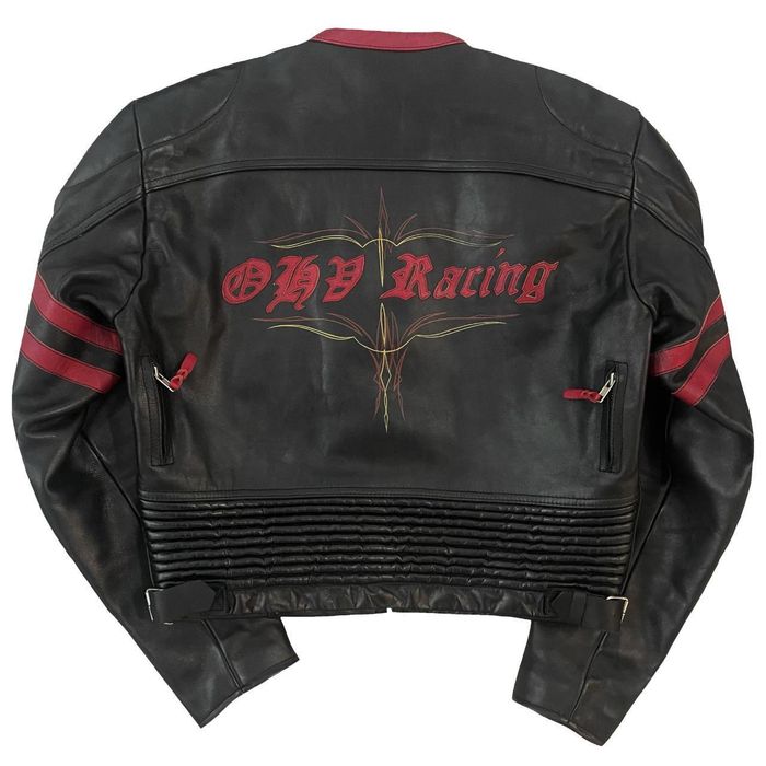 Kadoya Kadoya Leather Racer Jacket | Grailed