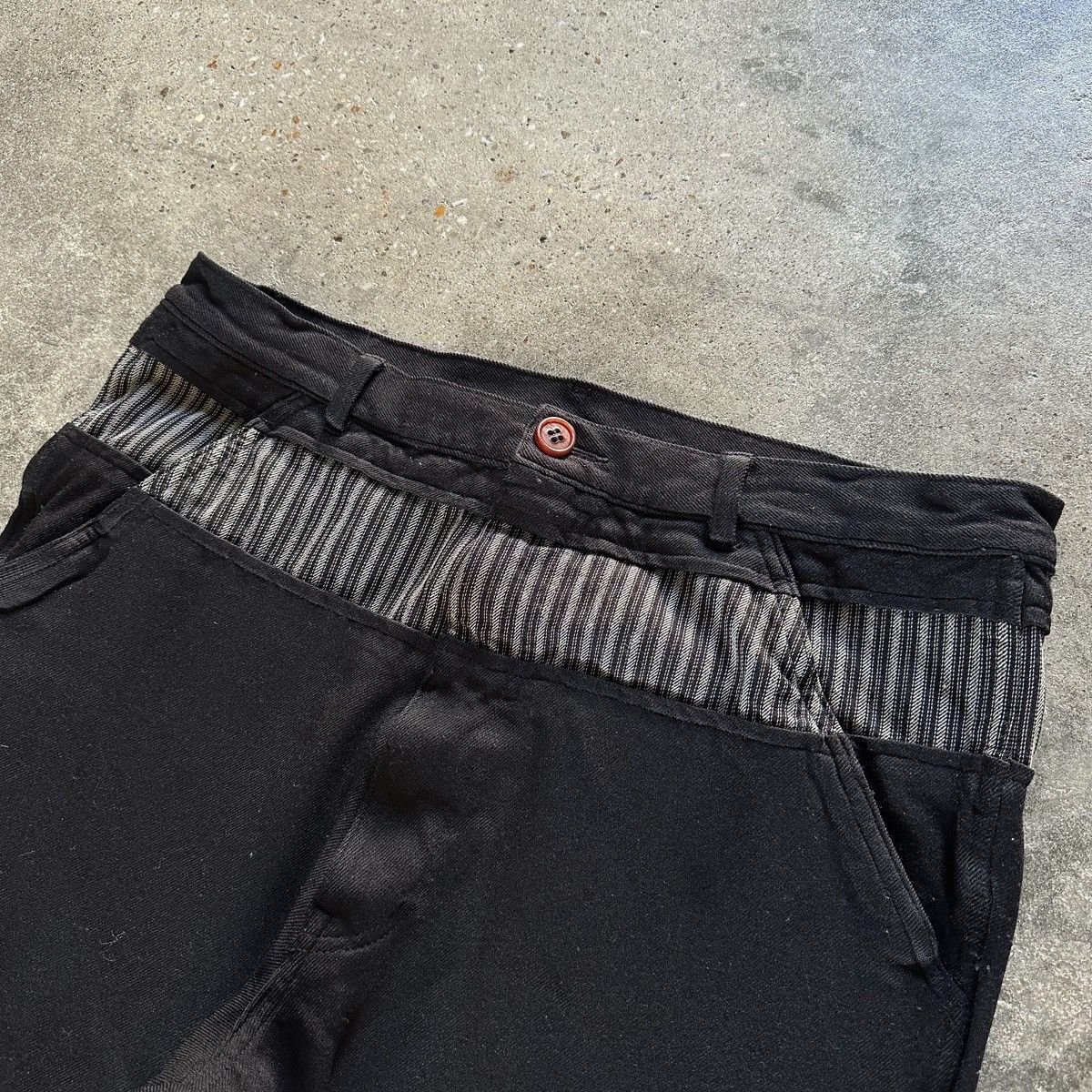 Comme des Garcons × Comme des Garcons Homme Plus Sample Hybrid Trousers ...