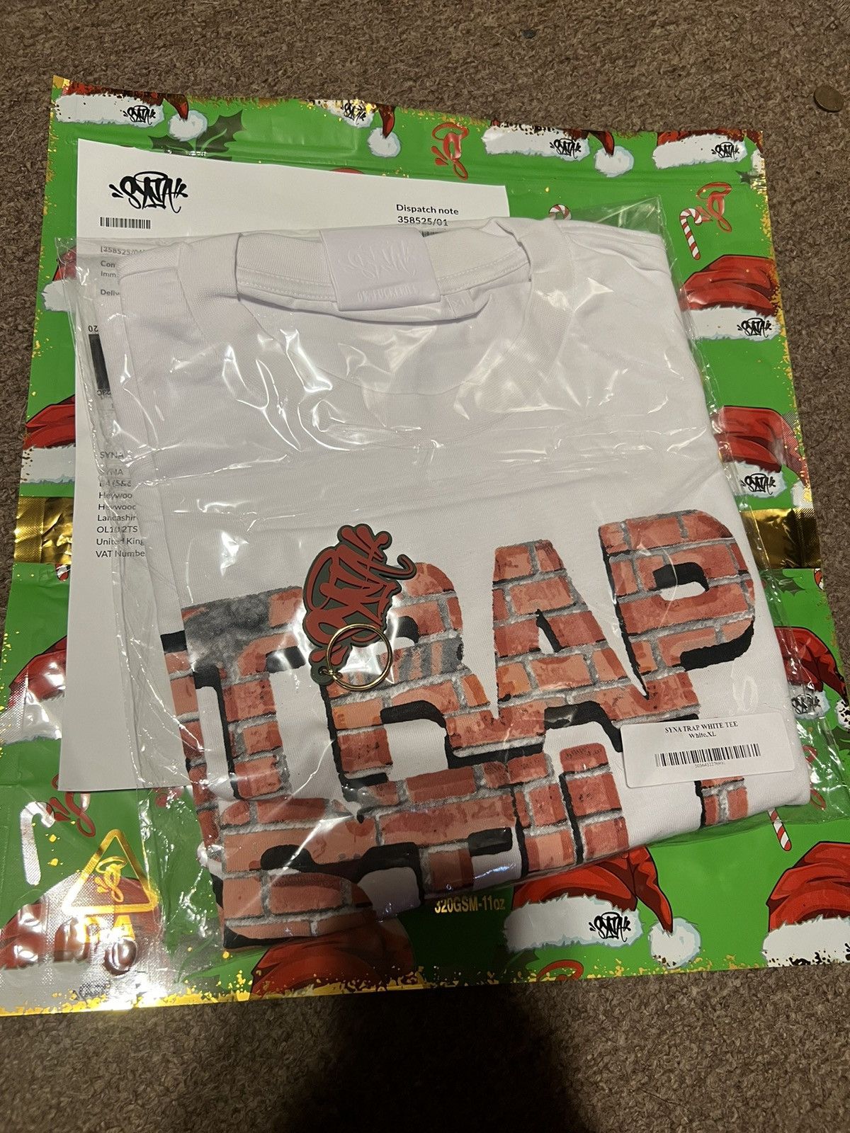 Streetwear Syna world trap still runnin tee xl | Grailed