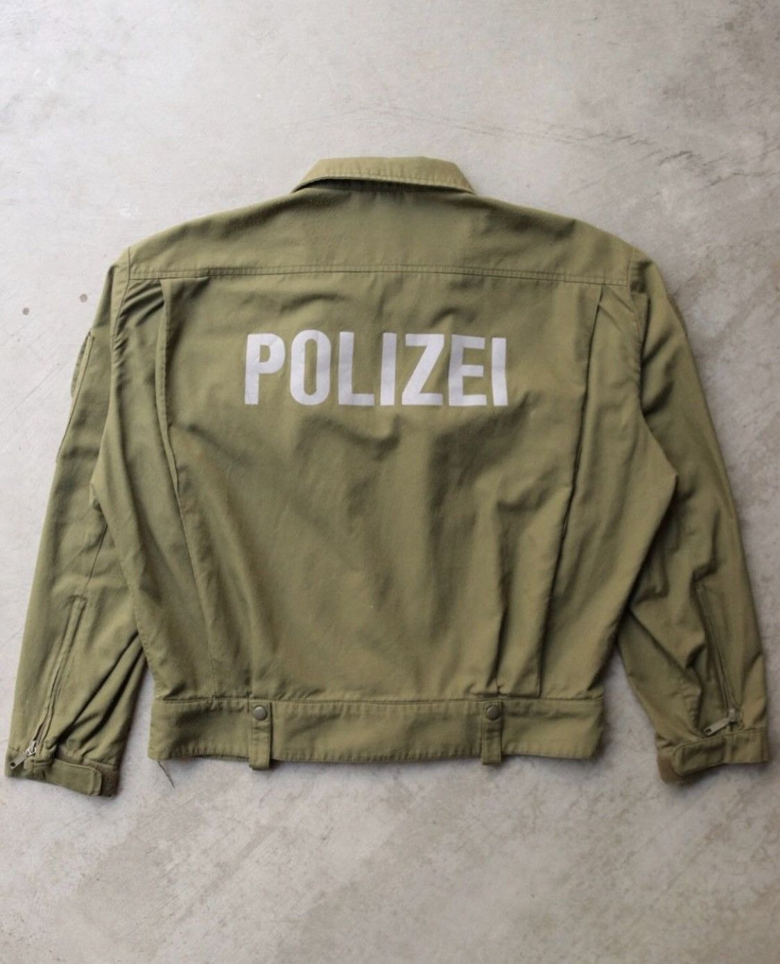 Vintage 1990s 90s German Polizei Work Jacket | Grailed