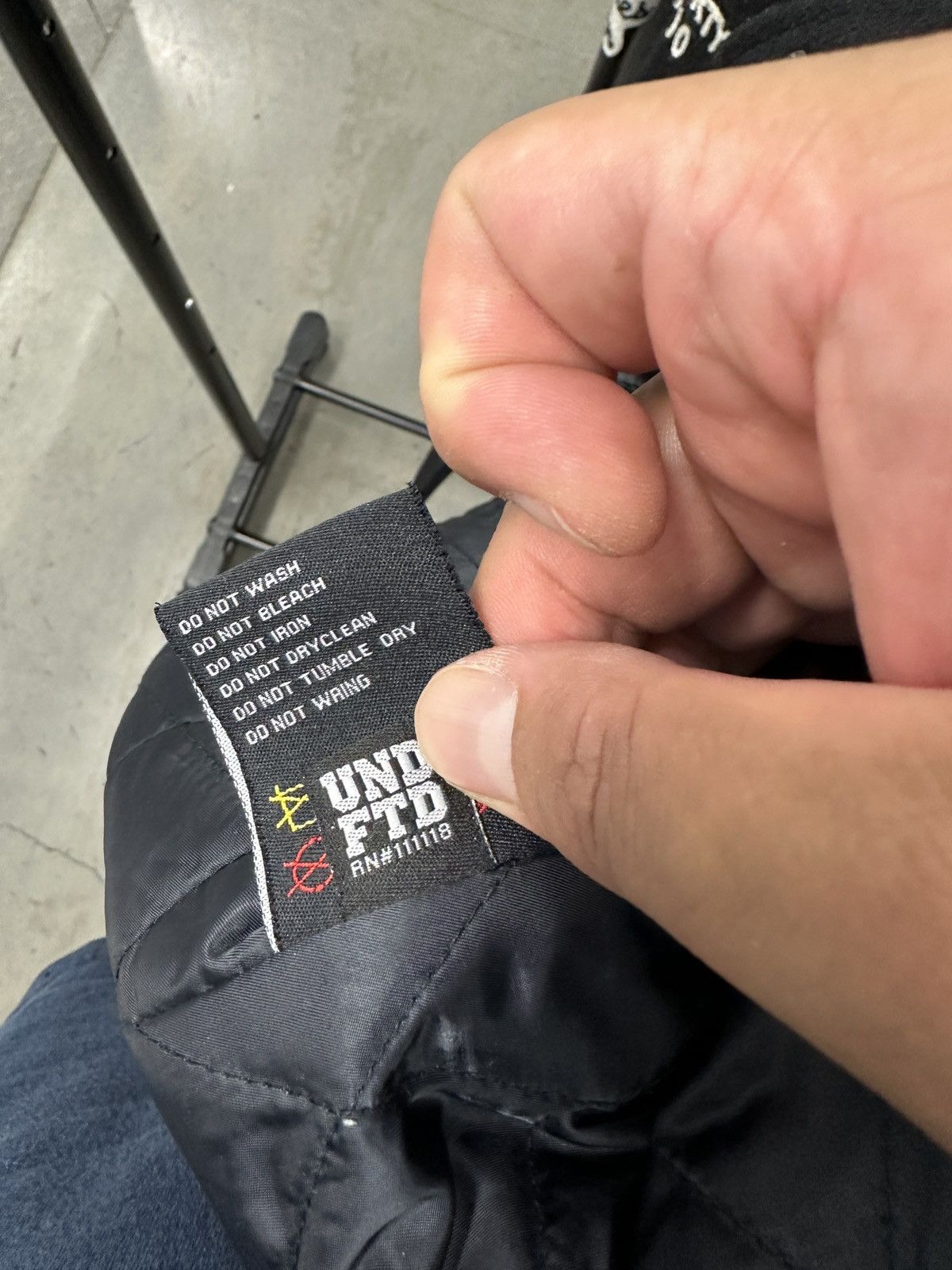 Undefeated Undefeated Undftd Casualties of War Varsity Jacket 2010 ...