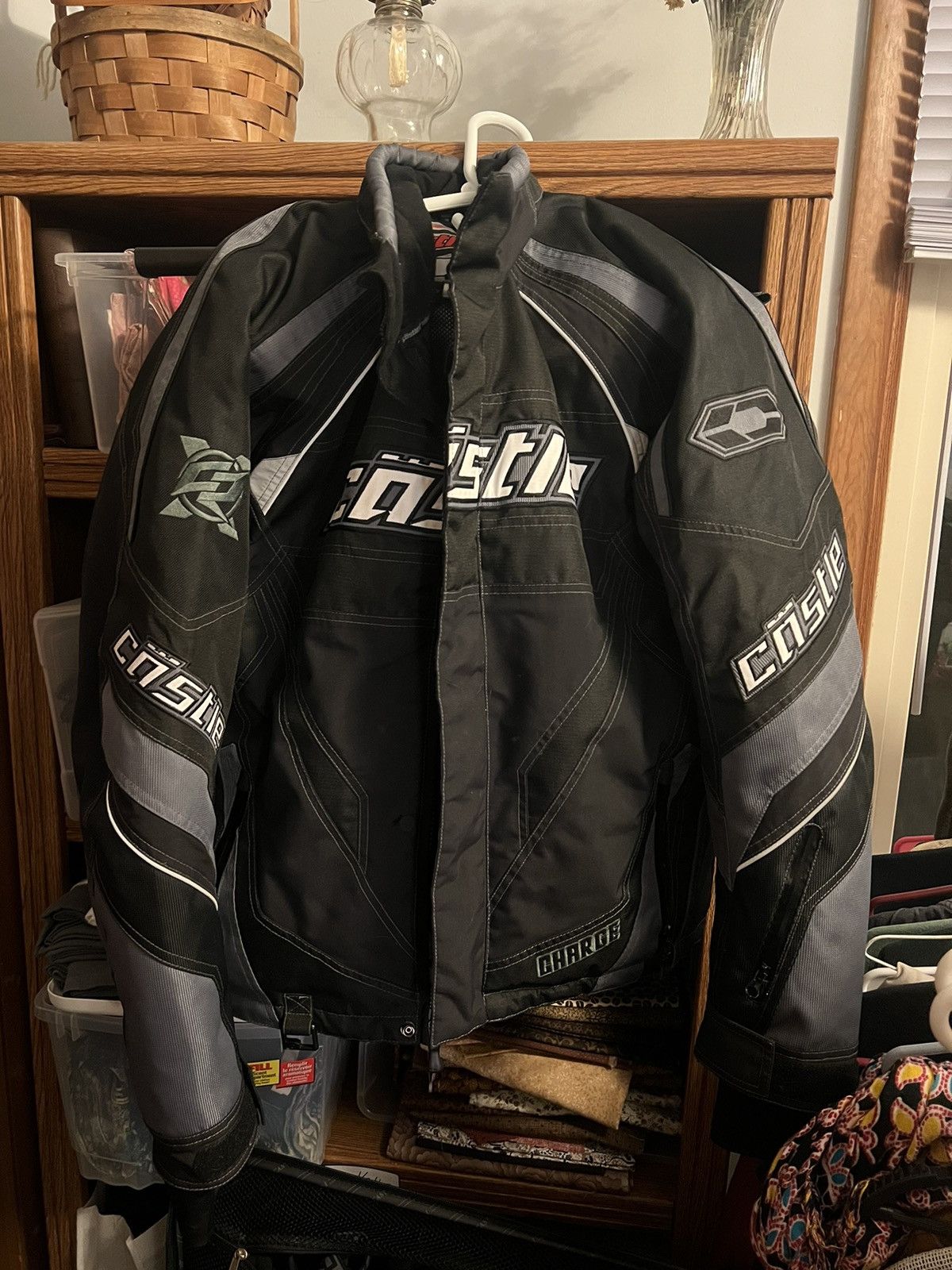 Rare × Streetwear Castle X Snowmobile Racing Jacket | Grailed