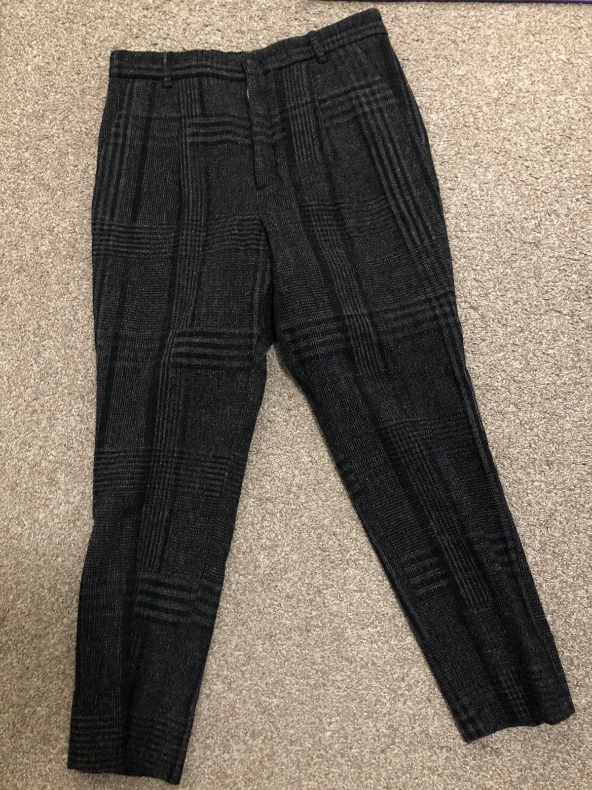 Bergfabel Bergfabel Thick wool checked pants | Grailed
