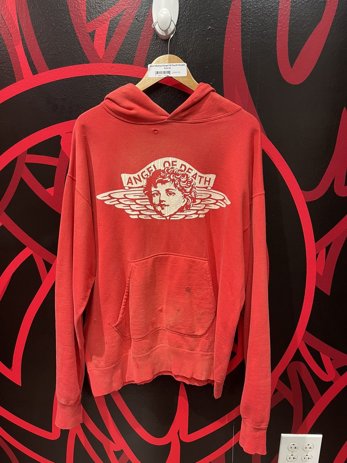 Saint Michael Saint Michael Angel Of Death Hoodie | Grailed