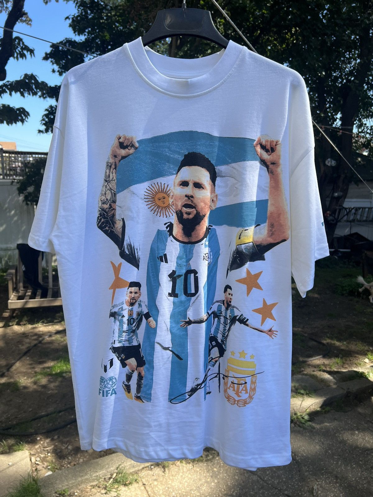Sergio Calabasas × Streetwear × Vintage Lionel Messi World Cup champion ...