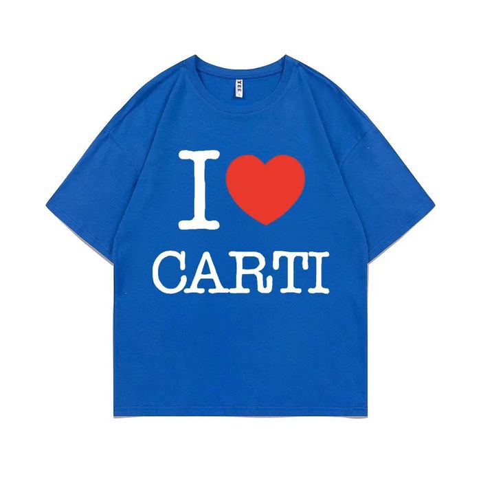 Vintage New Unisex Vintage Styled I love Carti Playboi Carti T-Shirt ...