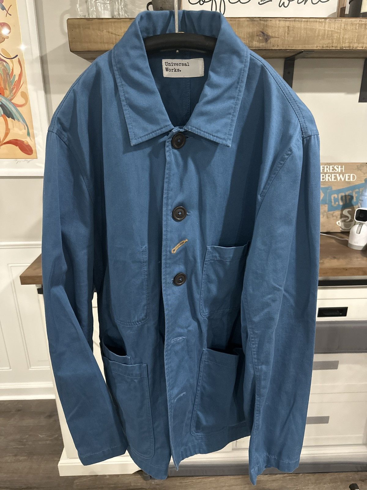 Universal Works Bakers Jacket | Grailed