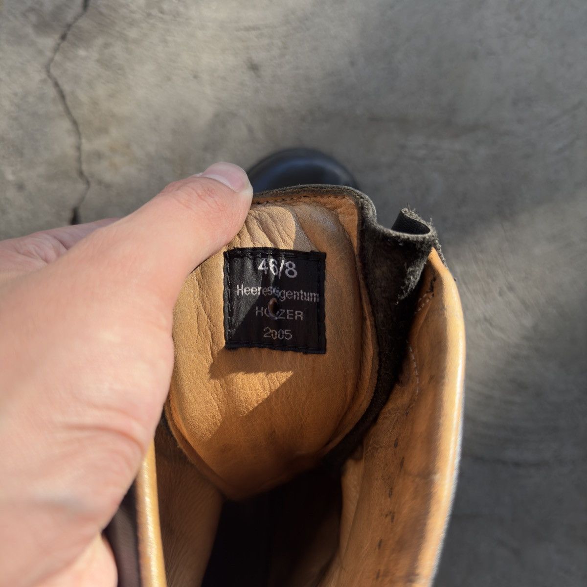 Vintage Black leather Austrian alpine boots | Grailed