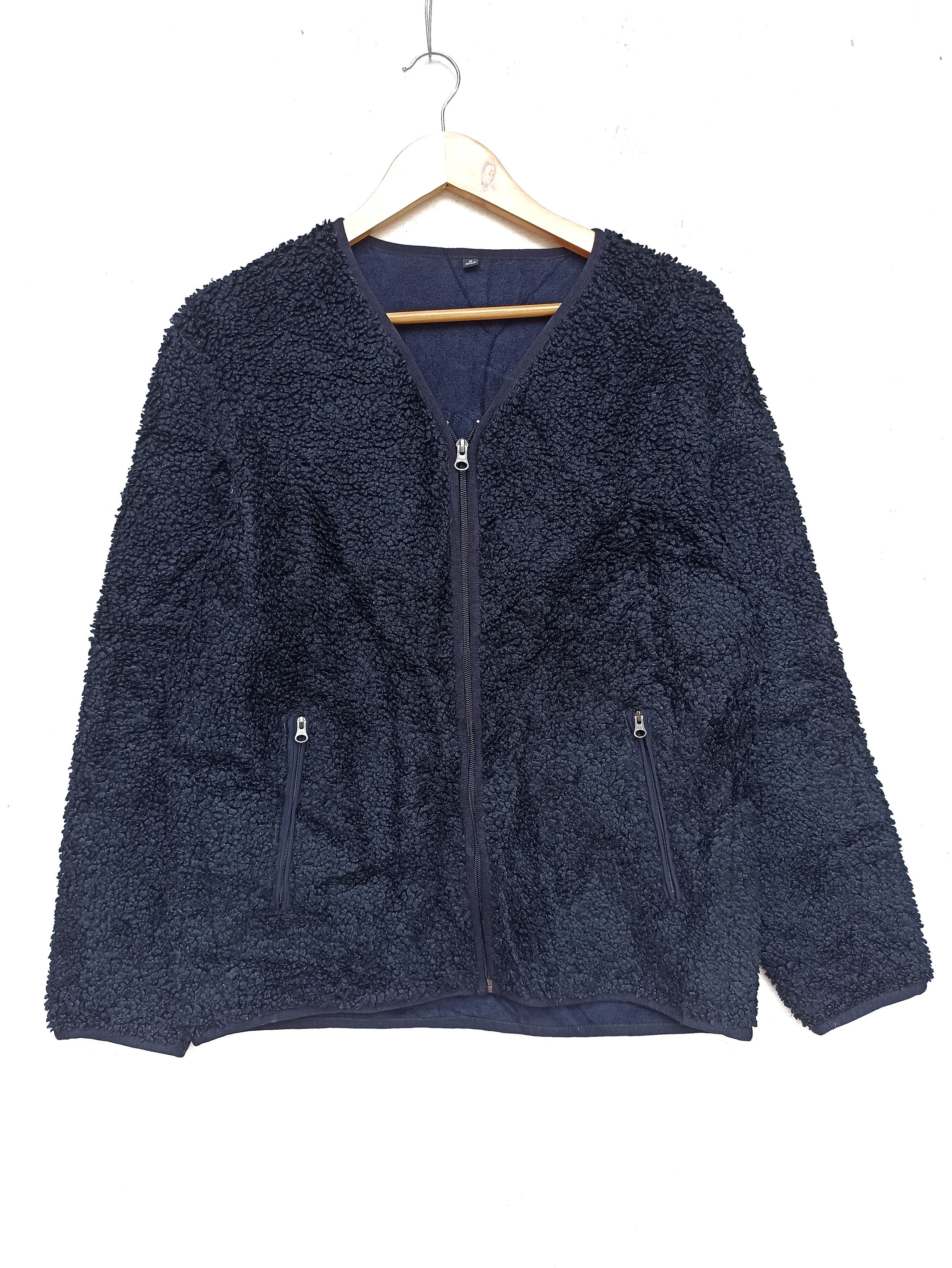 Uniqlo Uniqlo cardigan sherpa sweater fleece | Grailed