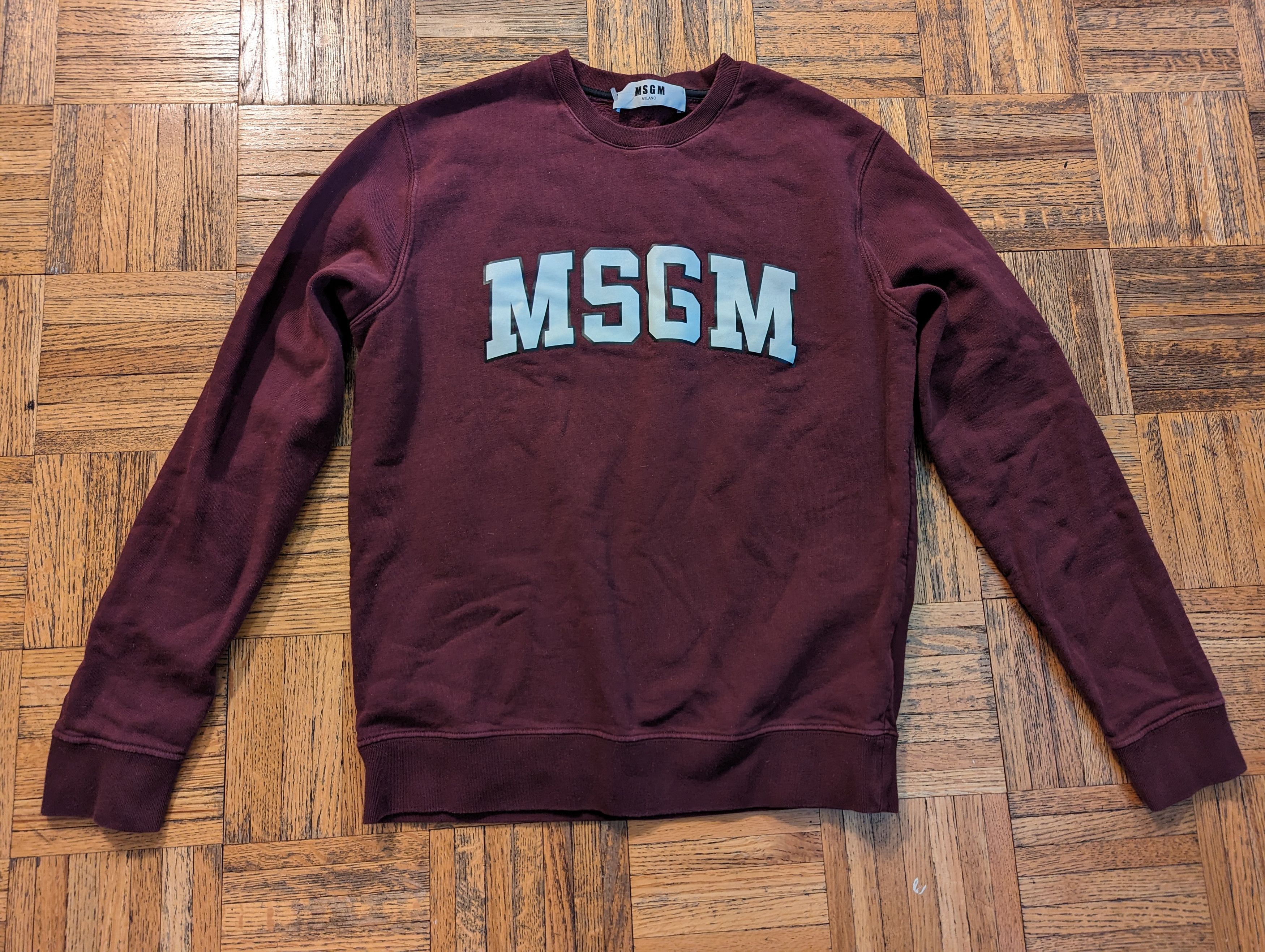 MSGM Sweatshirt, made in Italy | Grailed