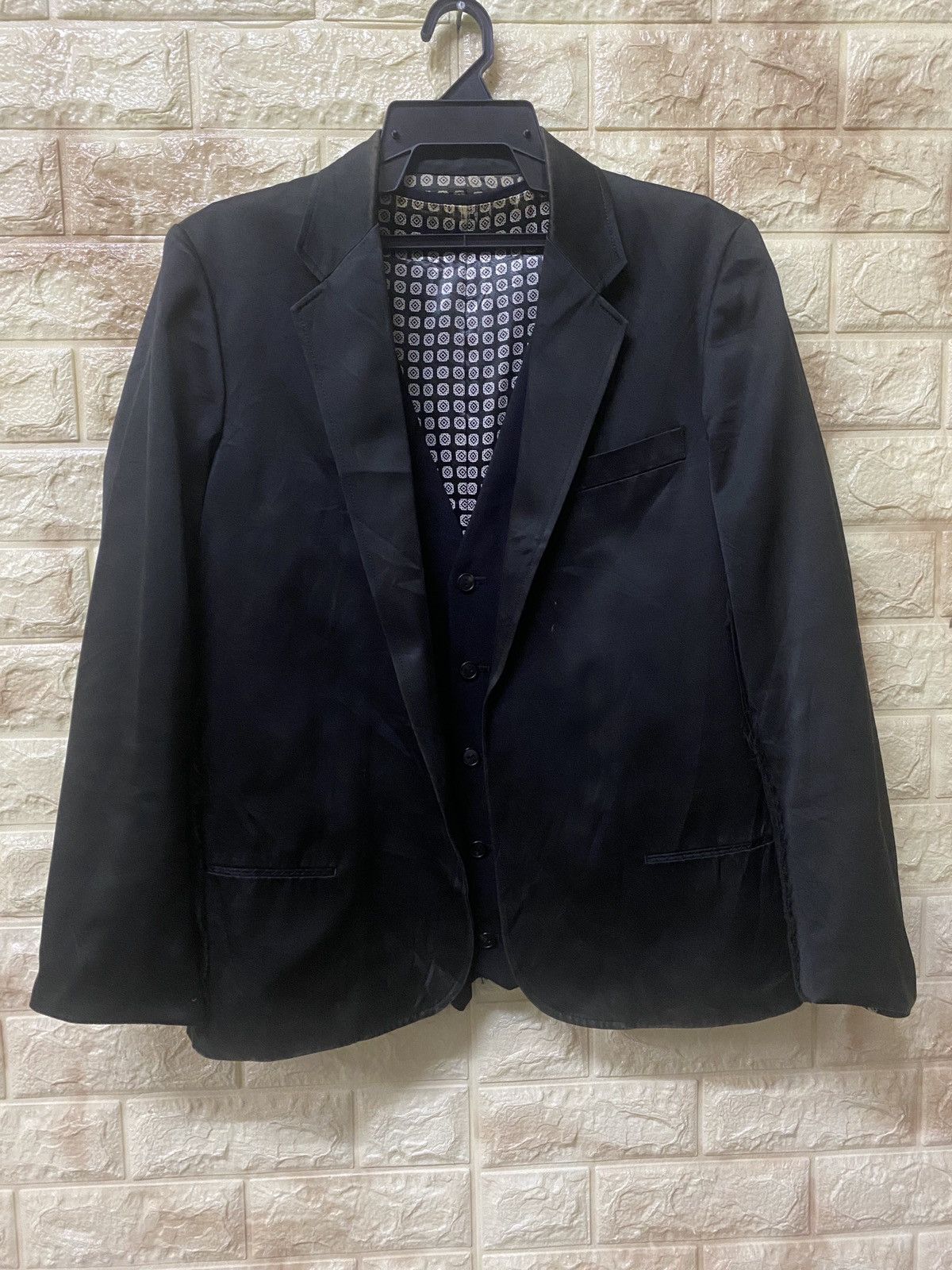 Number (N)ine Number Nine SS04 Dream Baby Dream Set Blazer and Vest ...