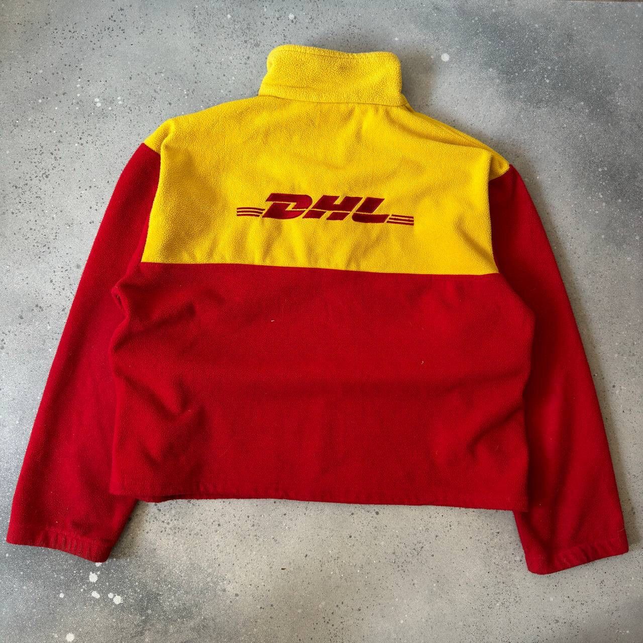 Avant Garde × Dhl × Vintage DHL Express Vintage Fleece Sweatshirt ...