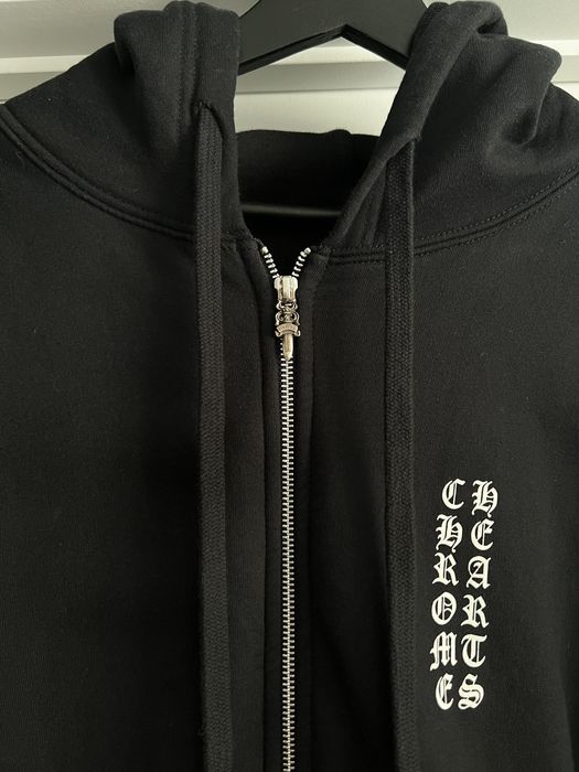 Chrome Hearts Chrome Hearts - Lined Thermal Zip Up Hoodie | Grailed
