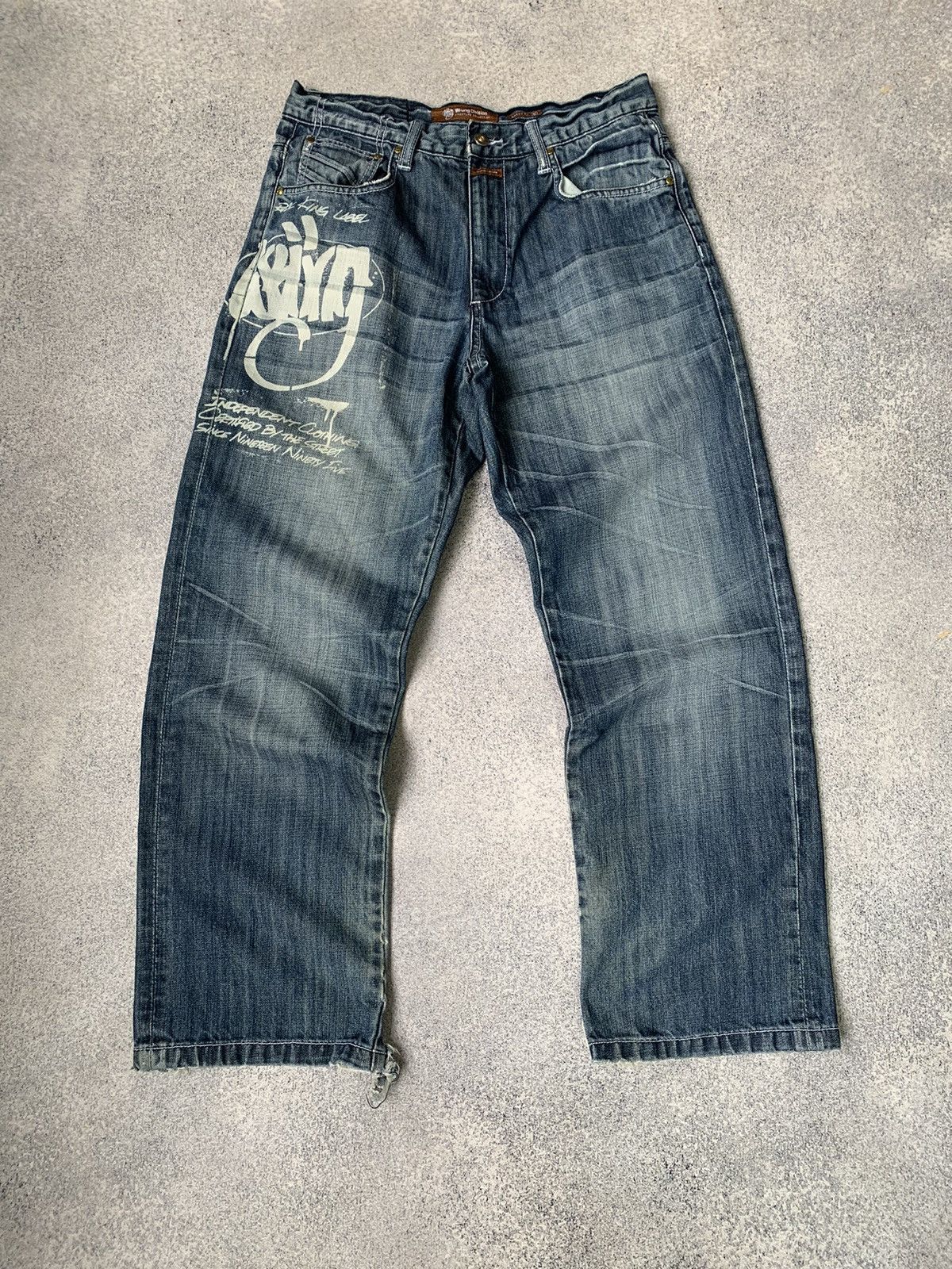Vintage Vintage Wrung Division Junya Watanabe Style Baggy Jeans | Grailed