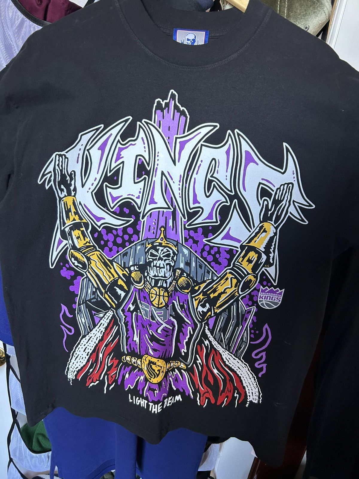 Warren Lotas Warren Lotas Sacramento Kings Light the Beam Large | Grailed