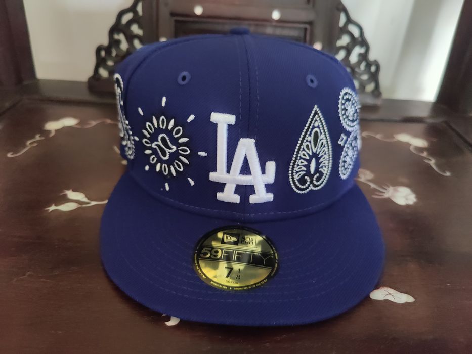 New Era LA Dodgers New Era Paisley Elements 59FIFTY Fitted Hat | Grailed