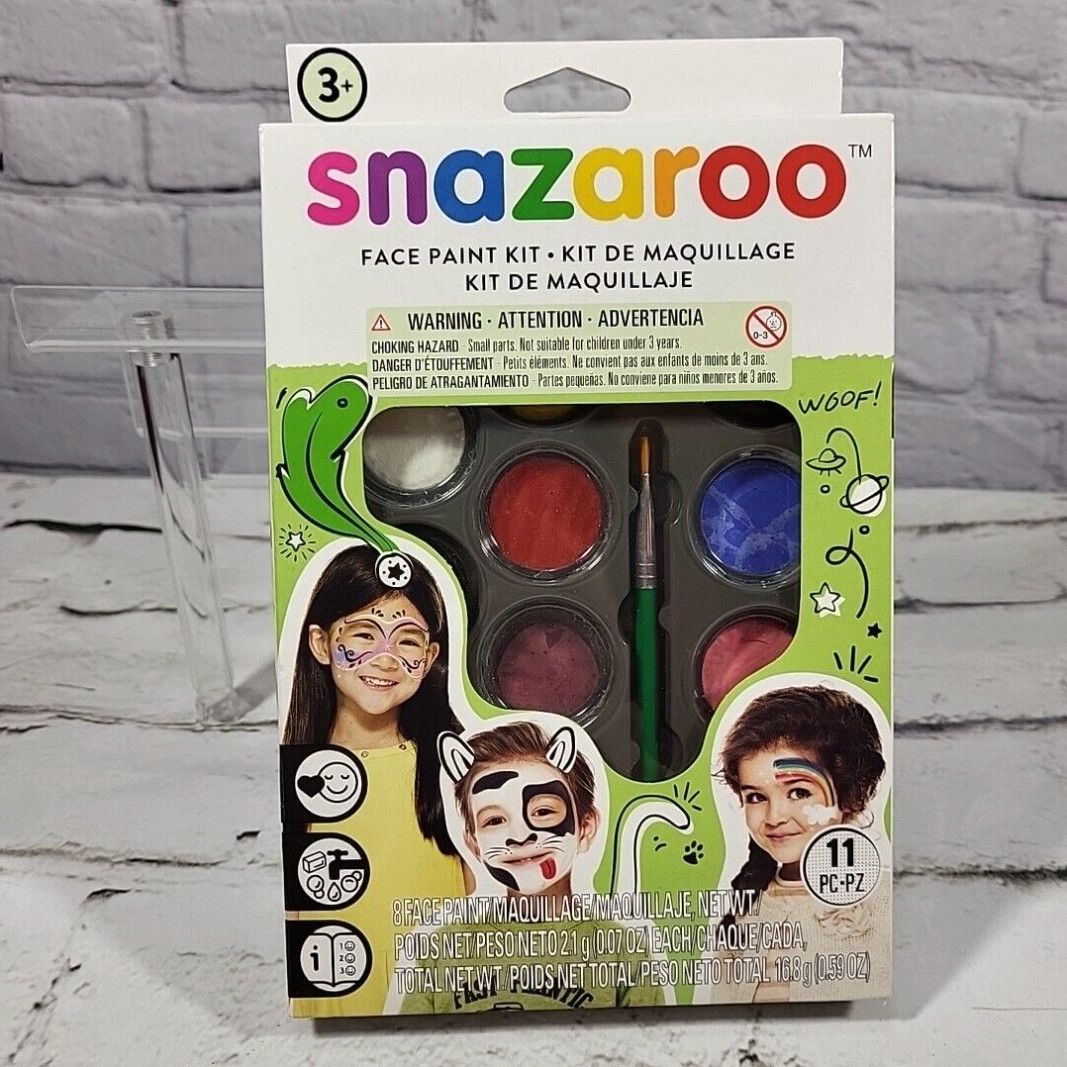 Vintage Forty Unique Designs Possible Snazaroo Face Paint Kit Including ...