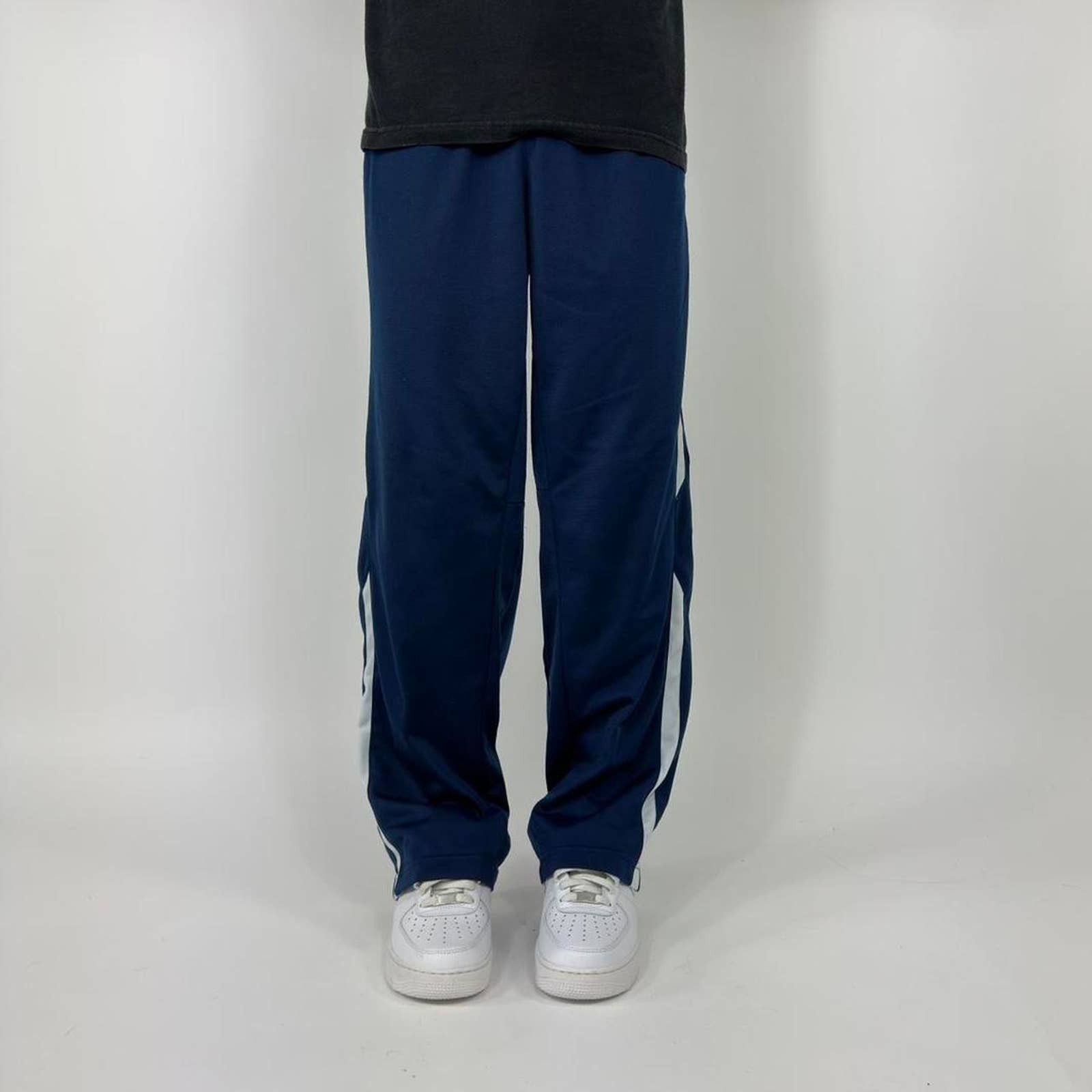 Nike Super Sick Vintage Y2K Nike Navy Streetwear Sweatpants | Grailed