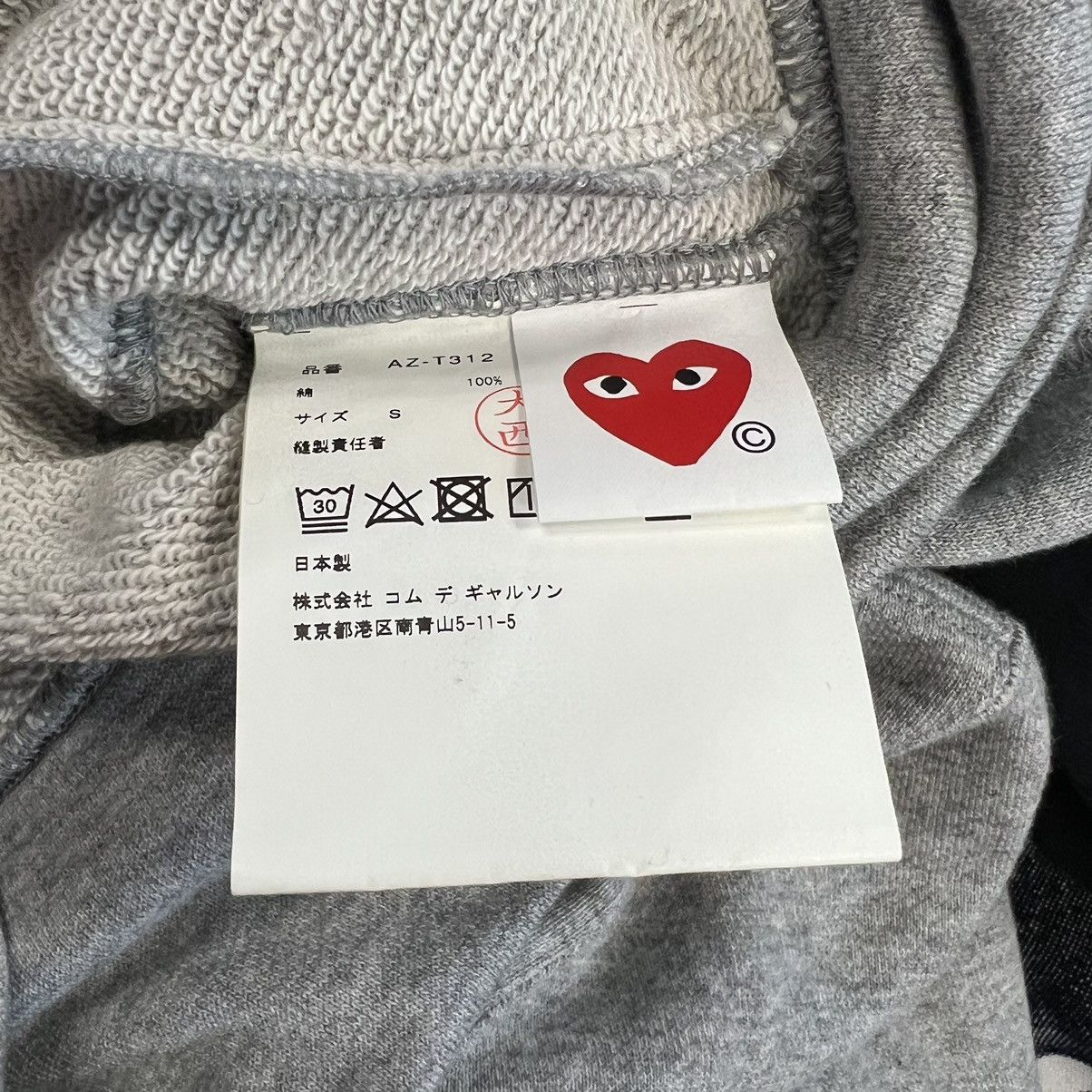 Comme des Garcons CDG single logo zip up hoodie | Grailed