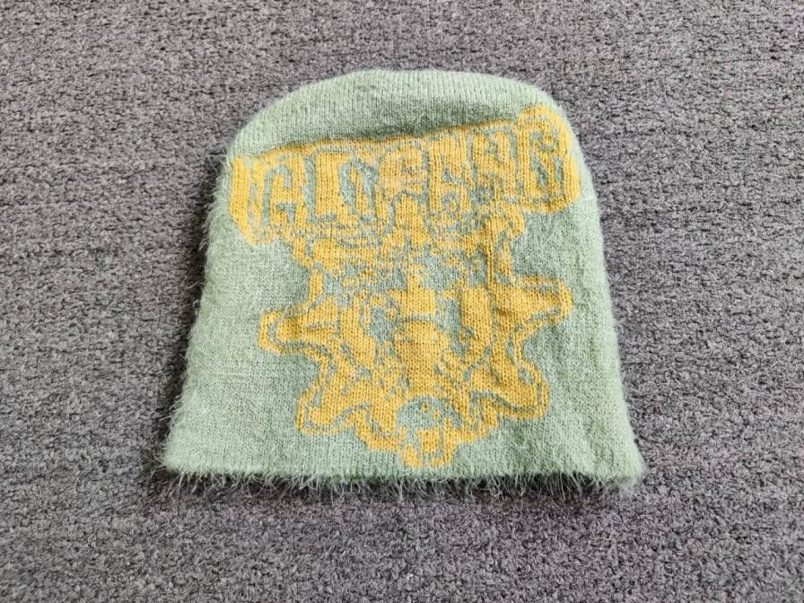 Japanese Brand Chief Keef Glo Gang No Cuff Sample Beanie Hat Green ...