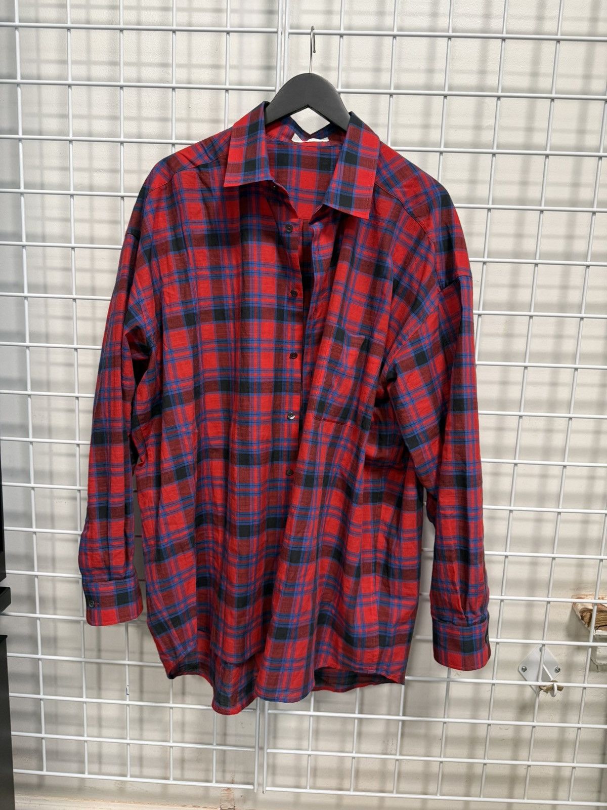 The Row The Row Lancaster Plaid Shirt | Grailed