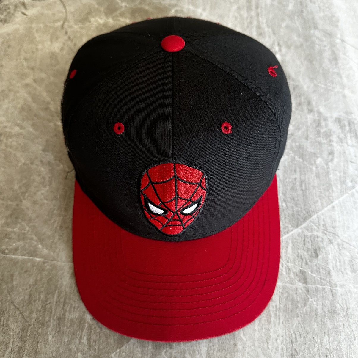 American Needle × Marvel Comics × Vintage VTG SPIDERMAN 90'S BLOCKHEAD ...