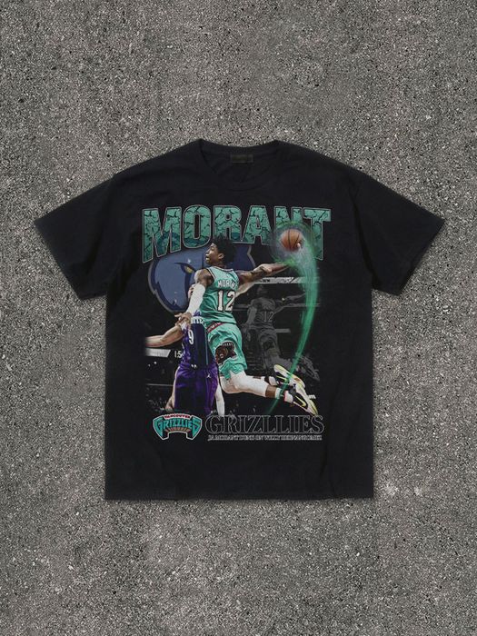 Vintage 90s Vintage NBA Ja Morant Bootleg Rap Tees | Grailed