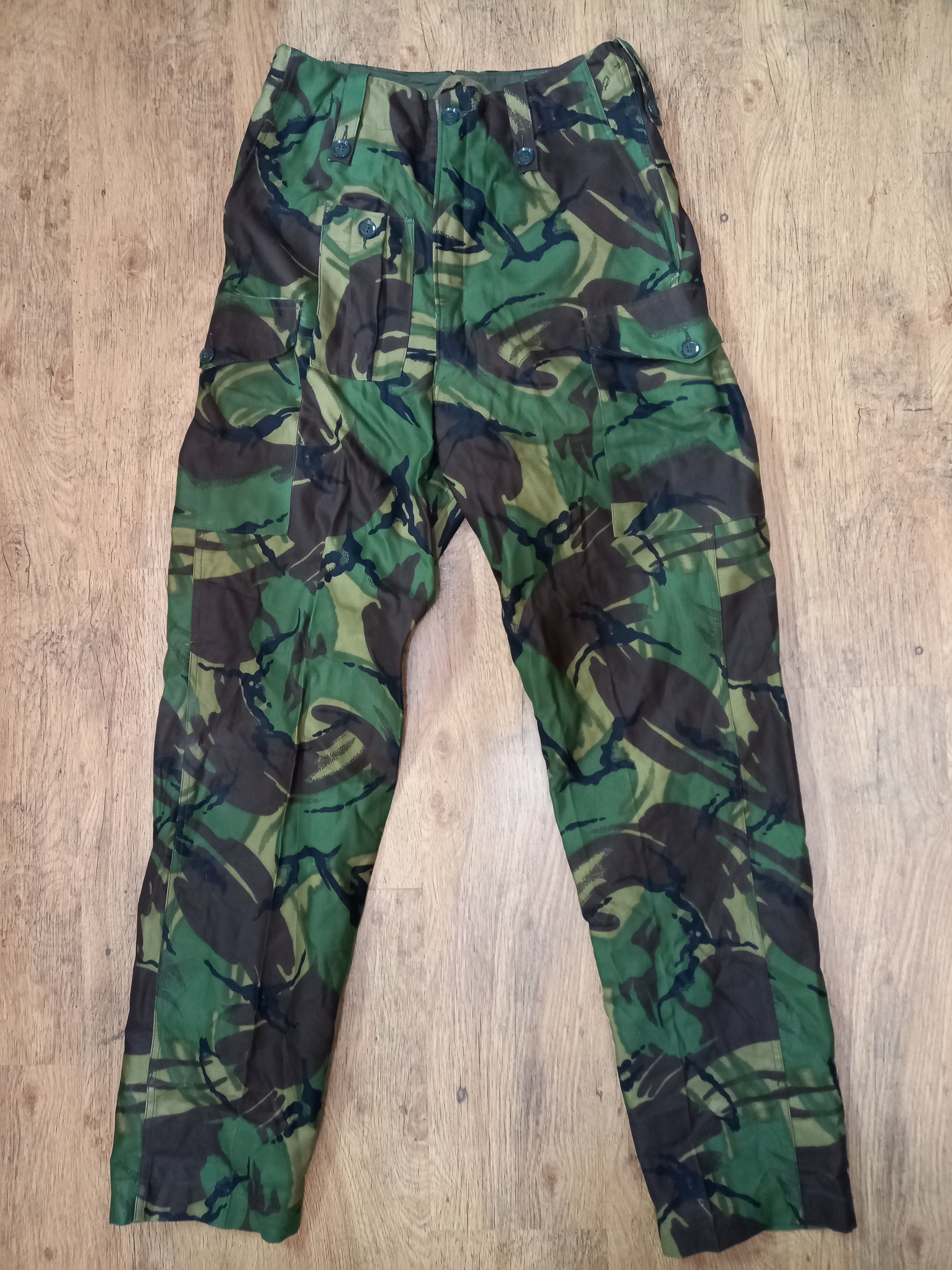 Military 1960s Vintage British Army DPM Camo Combat Pants | Grailed