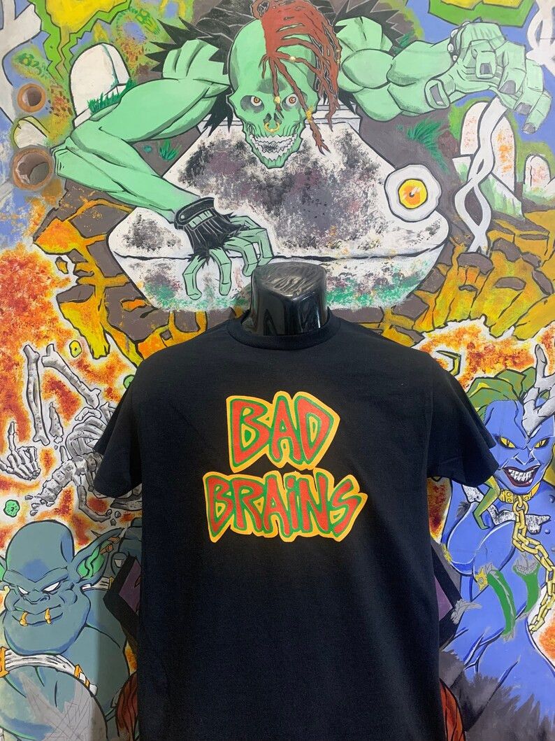 Gildan × Vintage Bad Brains T-Shirt 1side | Grailed