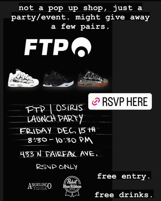 Osiris FTP x Osiris LA exhibition shirt | Grailed