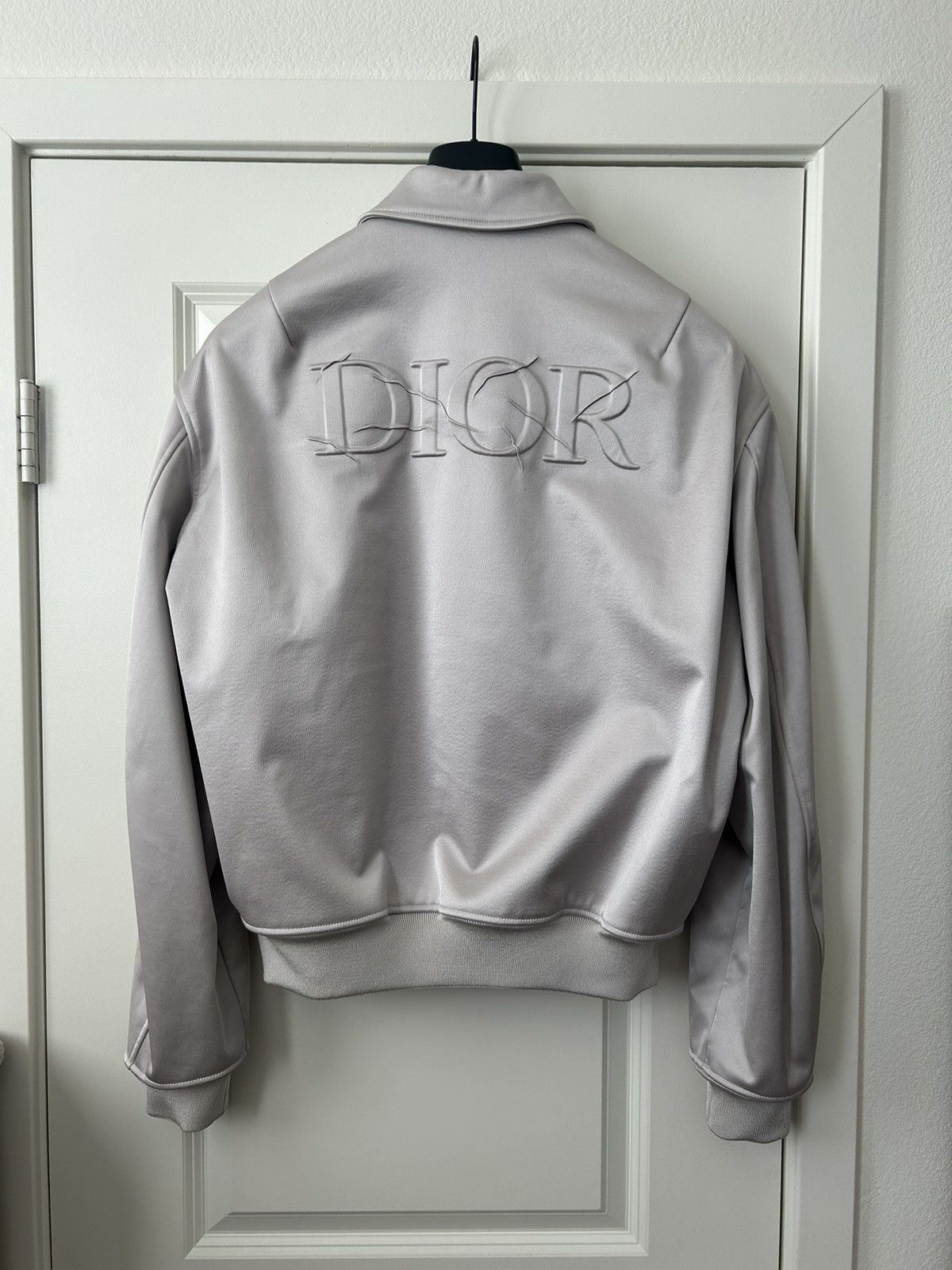 Dior Dior Men SS20 technical satin cracked logo jacket | Grailed