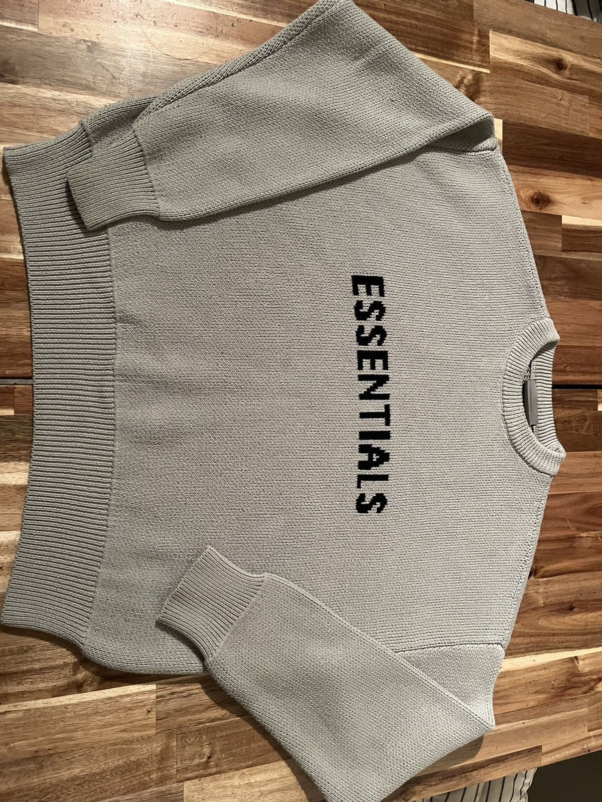 Essentials × Fear of God Fear of God Essentials Knit Sweater | Grailed