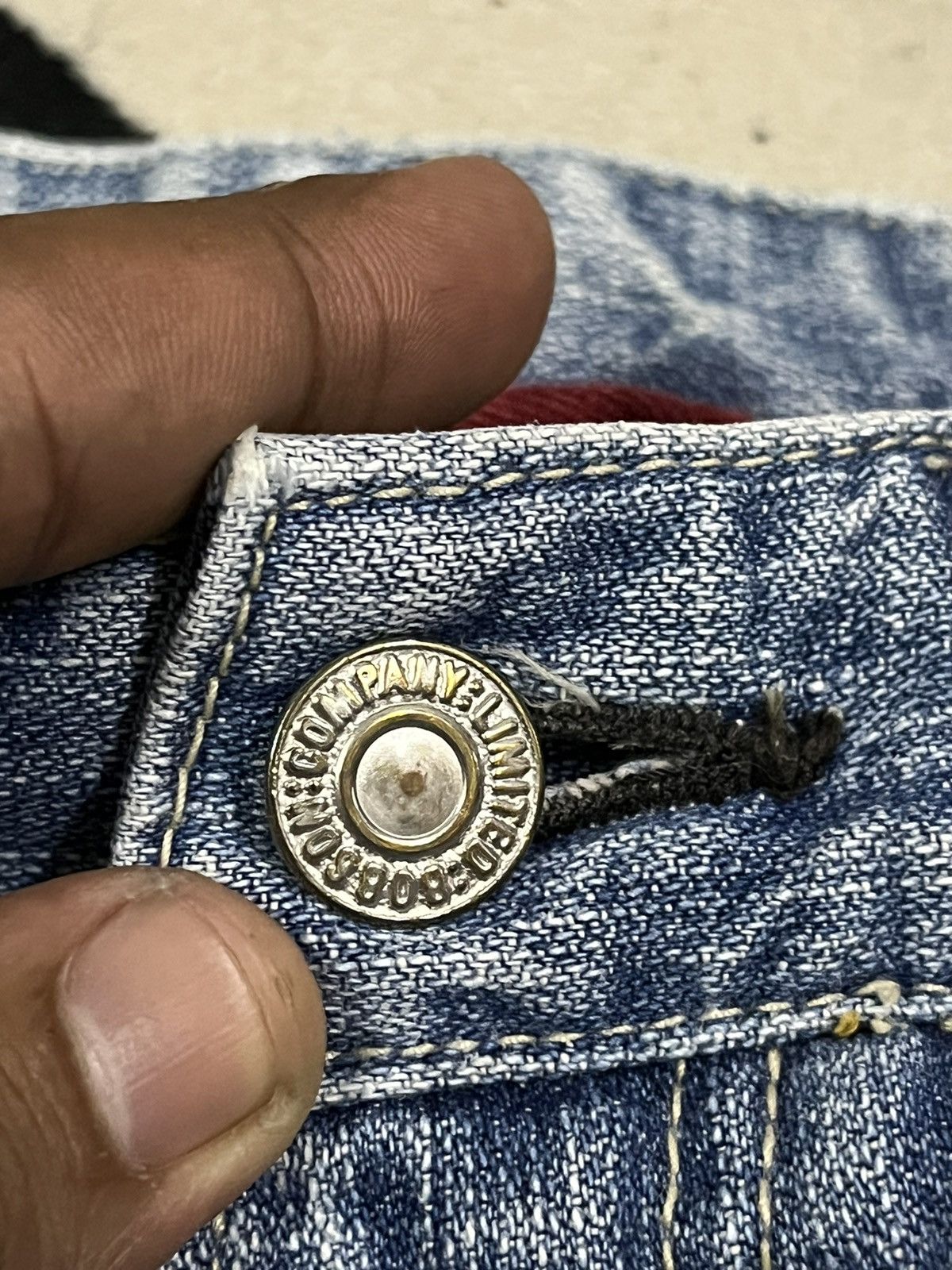 American Rag Vintage Bobson Chessking Baggy Denim | Grailed