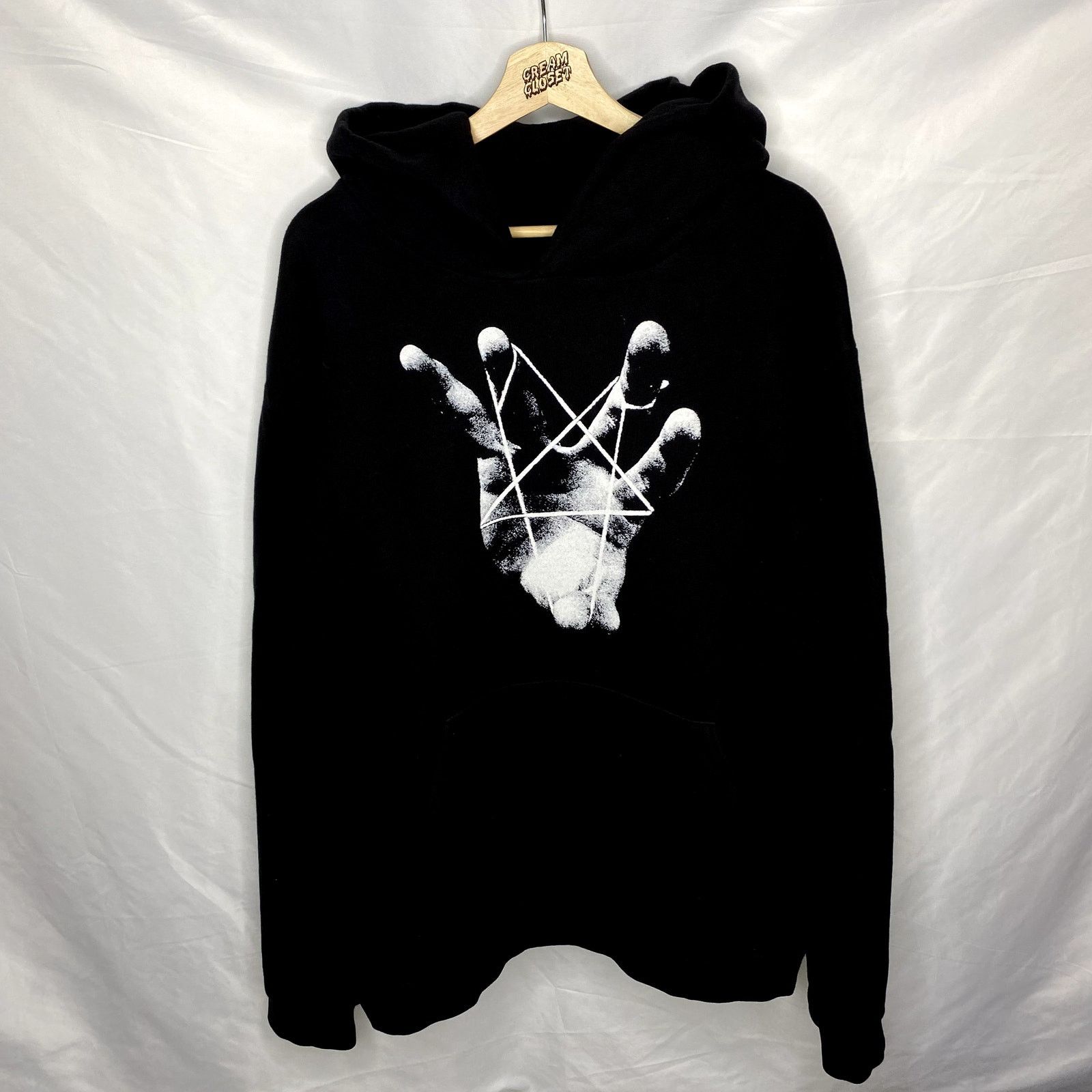 AWGE Playboi Carti AWGE WLR WholeLottaRed Hand Tour Merch Hoodie | Grailed
