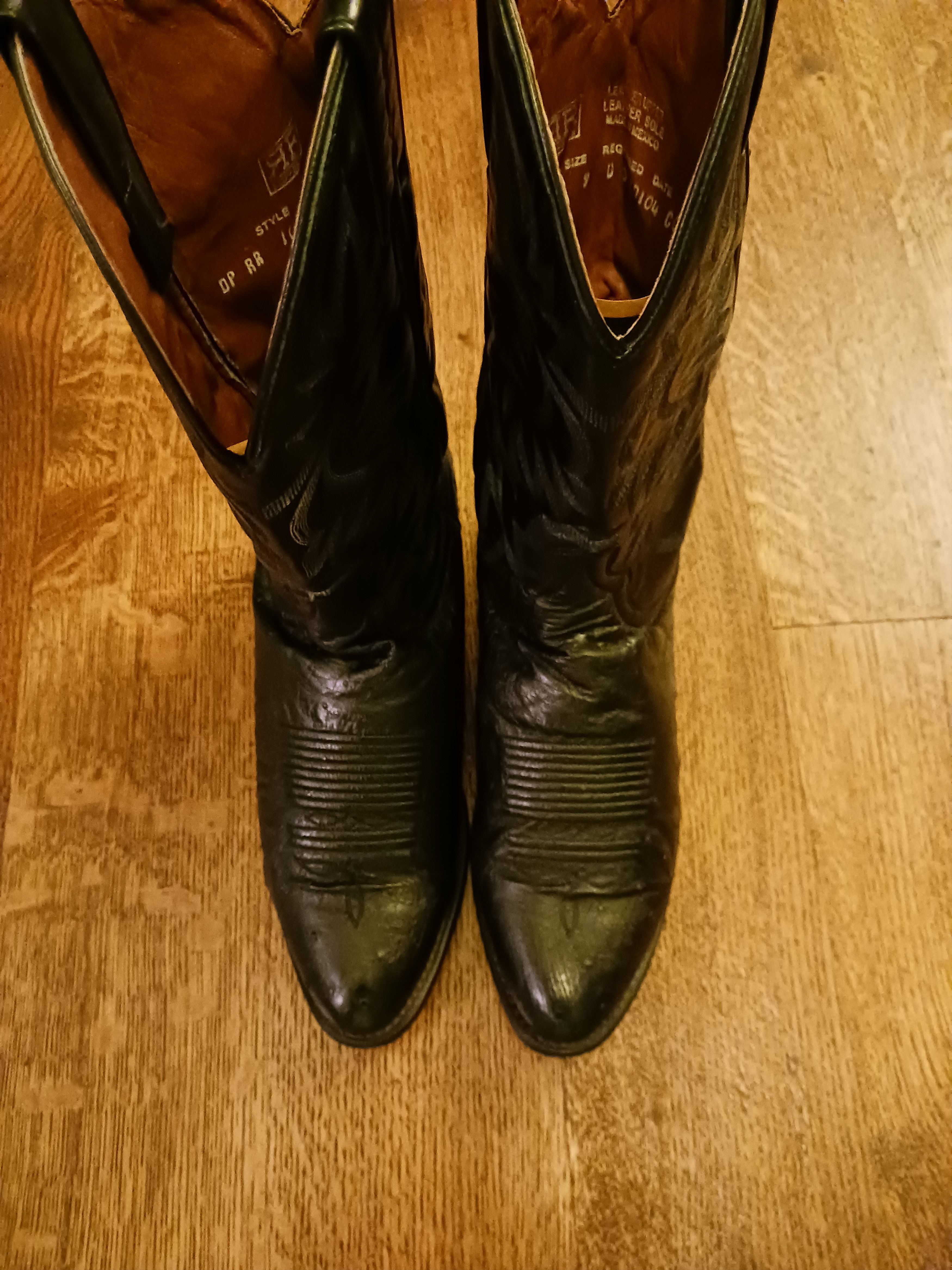 Other Vintage Red Ranch Ostridge/Leather Western Boots | Grailed