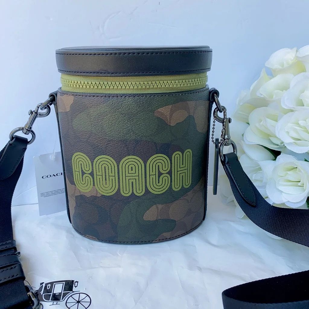 Coach Barrel Crossbody With Camo Print And Coach Patch | Grailed