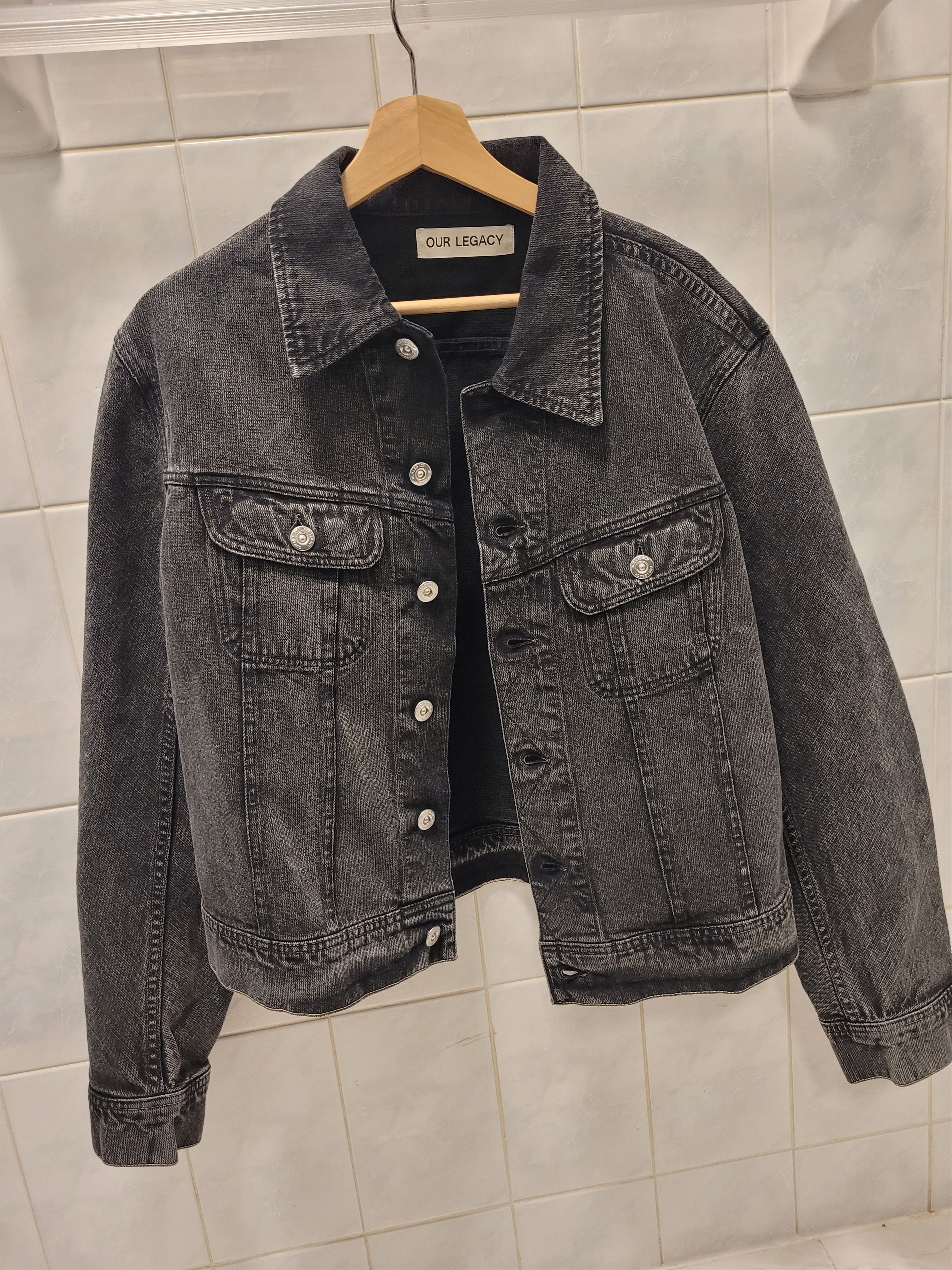 Our Legacy Our Legacy Black Rodeo Denim Jacket | Grailed