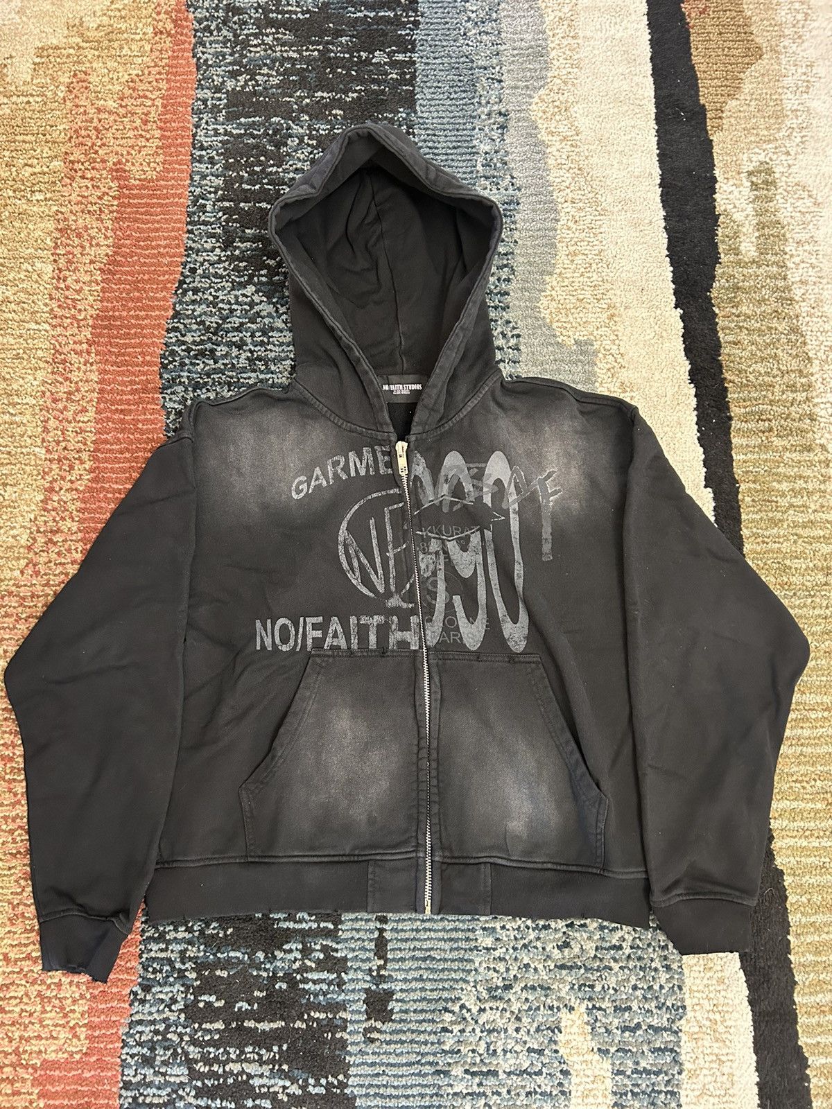 No Faith Studios No Faith Studios Split Zip Up | Grailed
