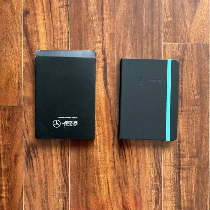 Mercedes Benz Formula 1 Mercedes-AMG Petronas Logo Notebook Black A5 ...
