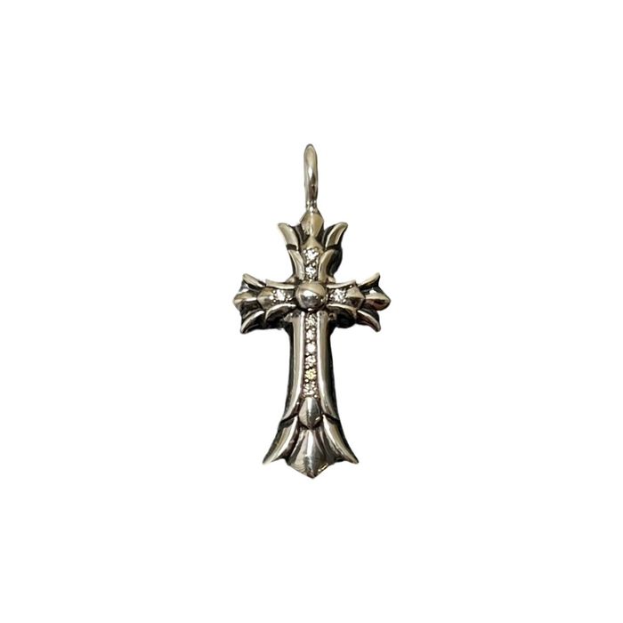 Chrome Hearts Chrome Hearts Double Diamond Cross Pendant | Grailed