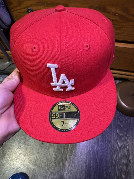 New Era Hat Club Red Dodgers | Grailed