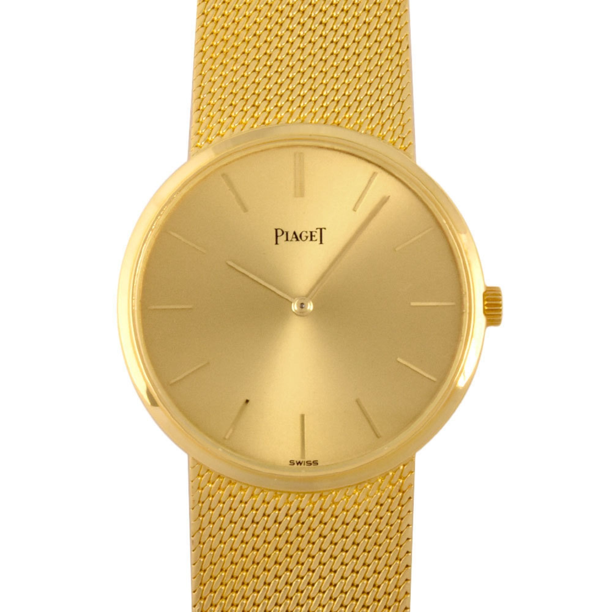 Piaget PIAGET Tradition Solid Gold K18YG Women's Manual Winding Watch ...