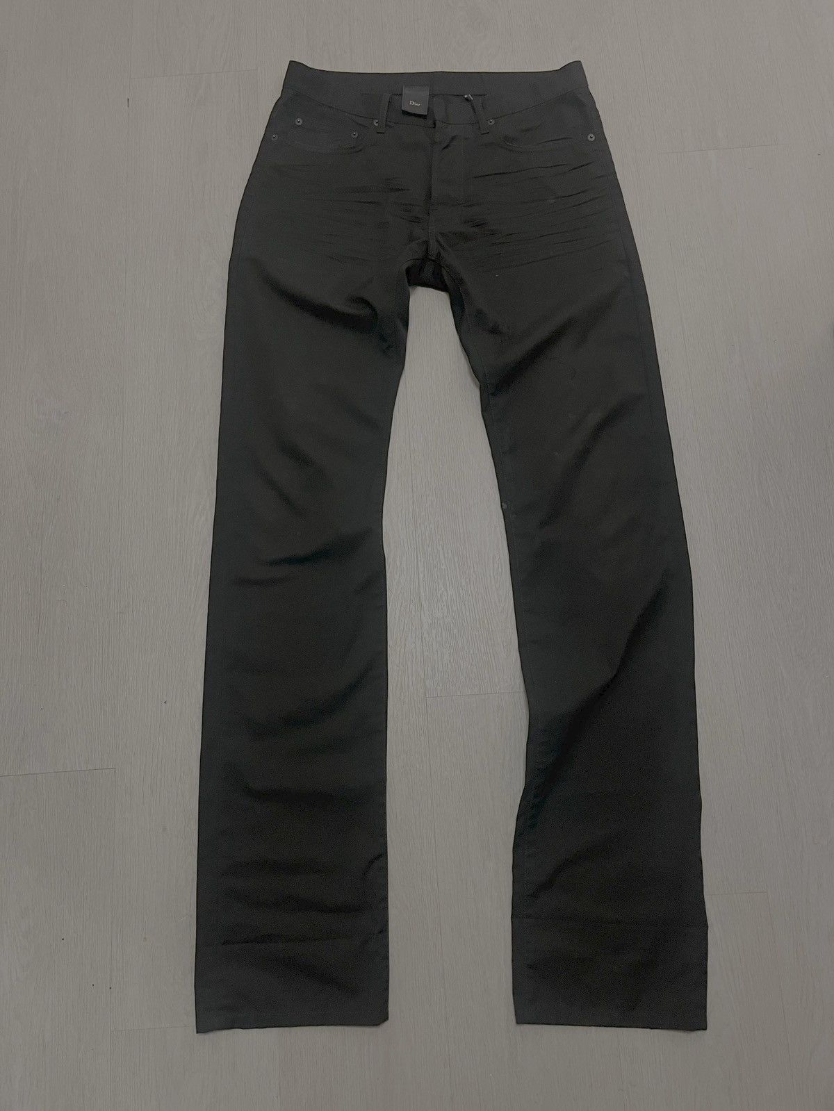 Dior × Hedi Slimane Dior Homme aw04 VOTC black pants | Grailed